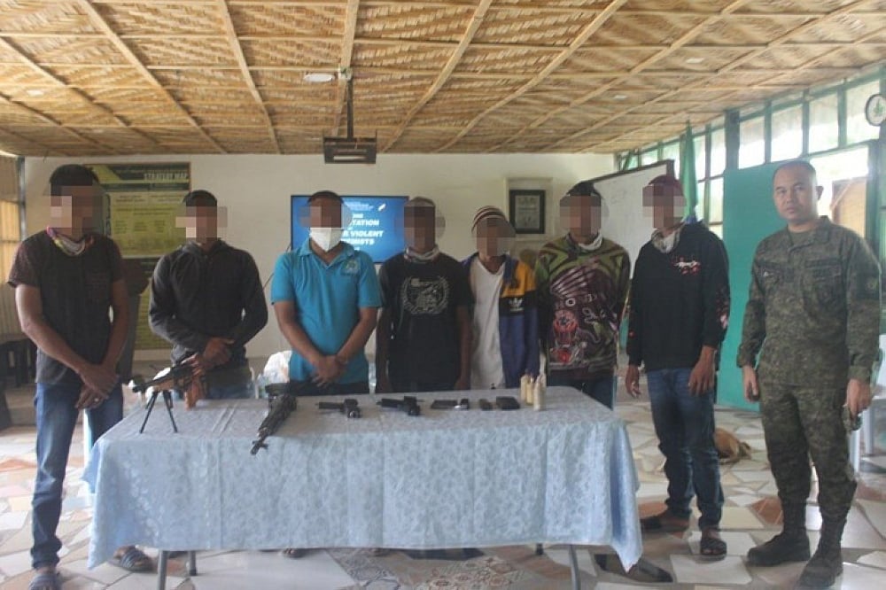 7 BIFFs surrender in Maguindanao del Sur
