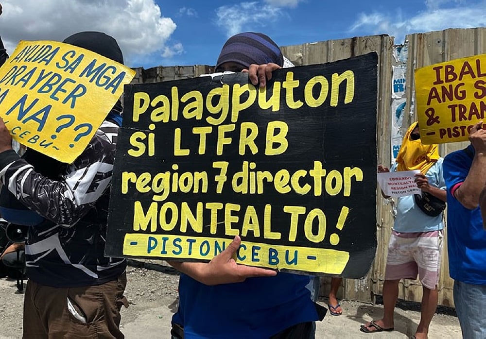 Transport group calls for LTFRB 7 director's resignation anew