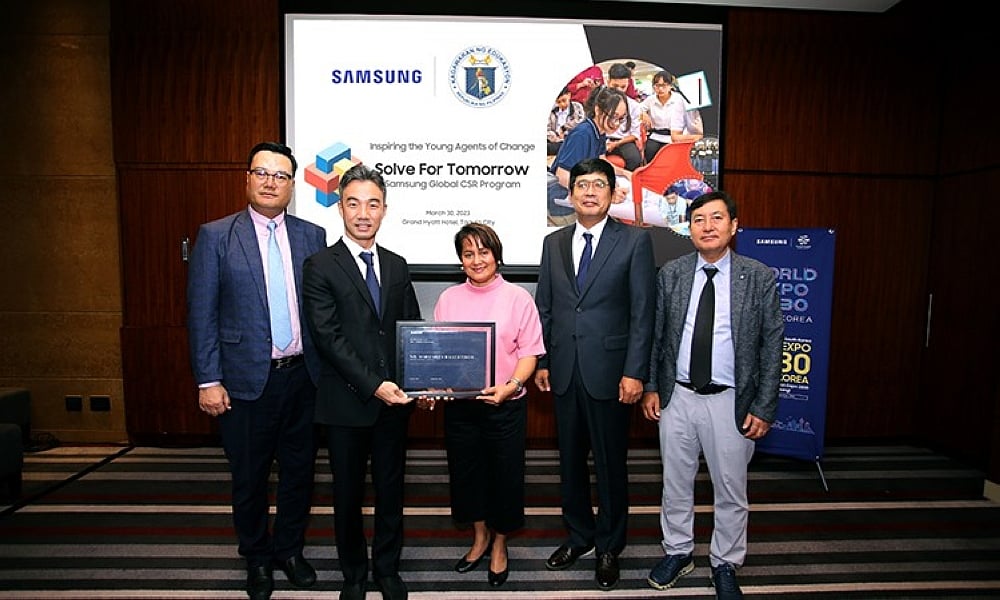 Samsung, DepEd milusad sa Solve for Tomorrow program