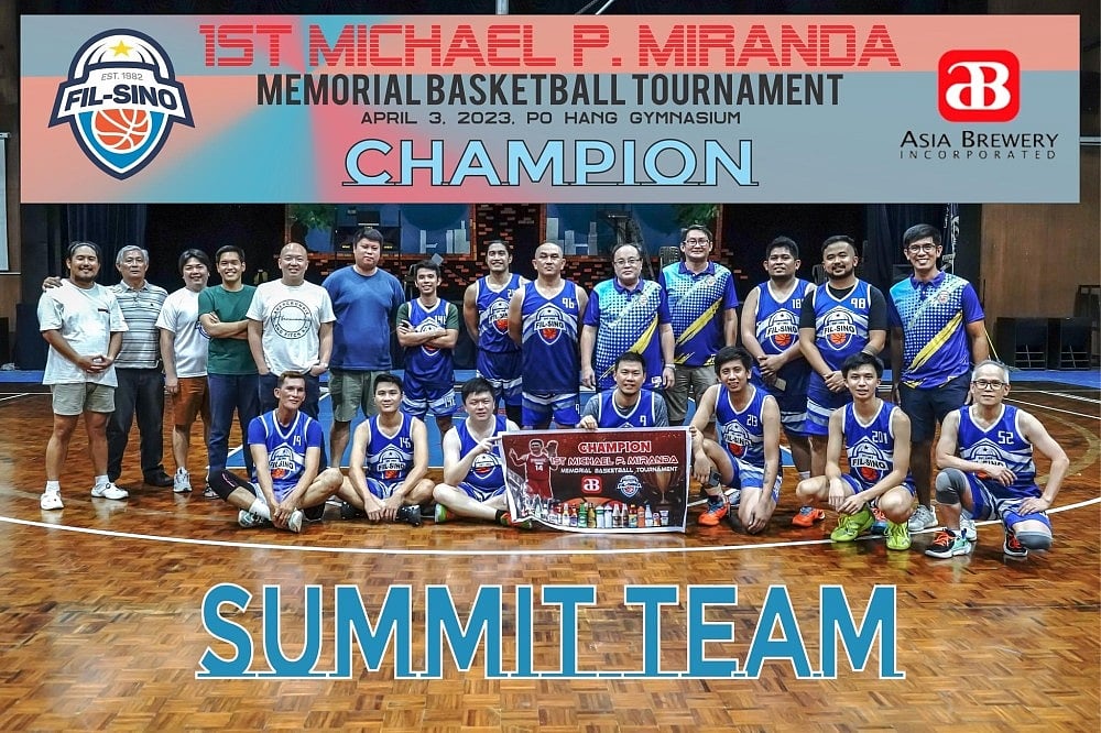 Summit wins Fil-Sino basketball tournament