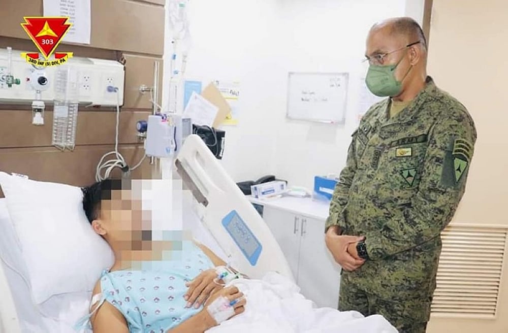 Wounded soldier in Toboso encounter gets medal