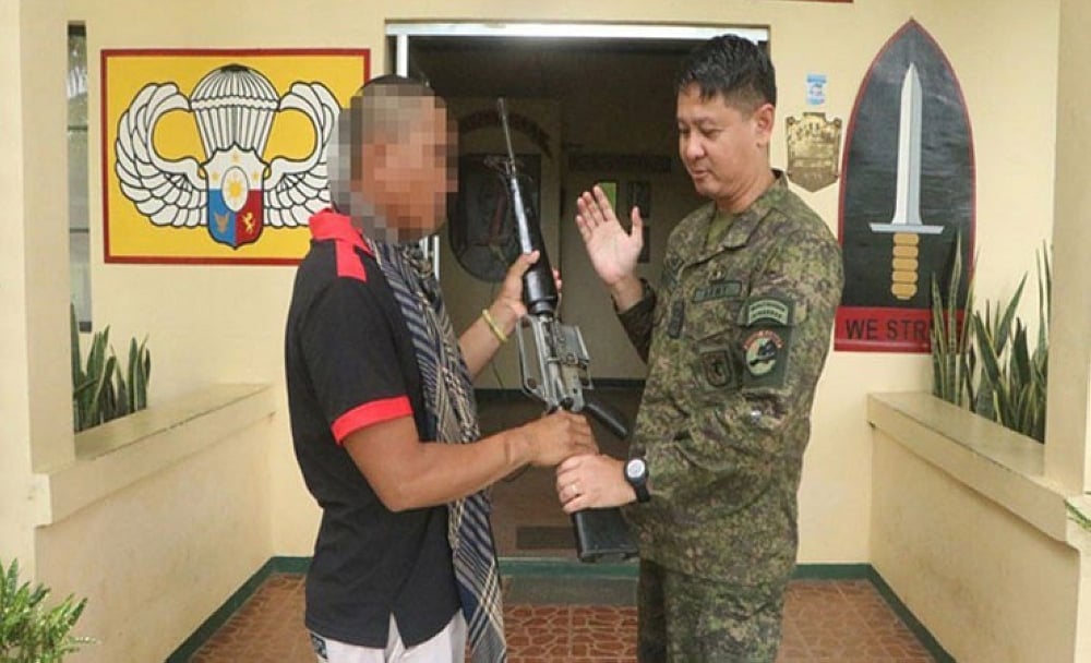 NPA surrenders, renounces the rebel group