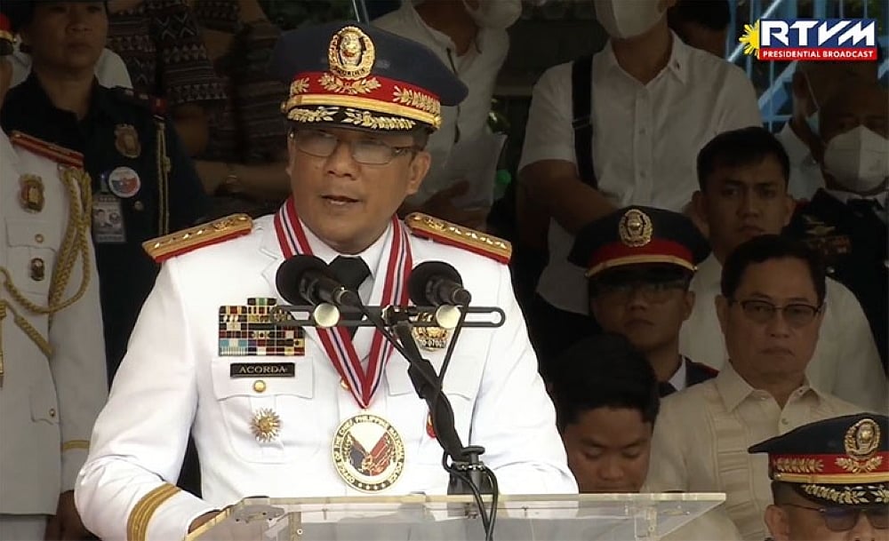 Acorda is new chief PNP