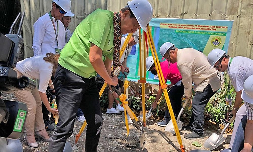 Access road, cheaper water with Bulacao riverside project