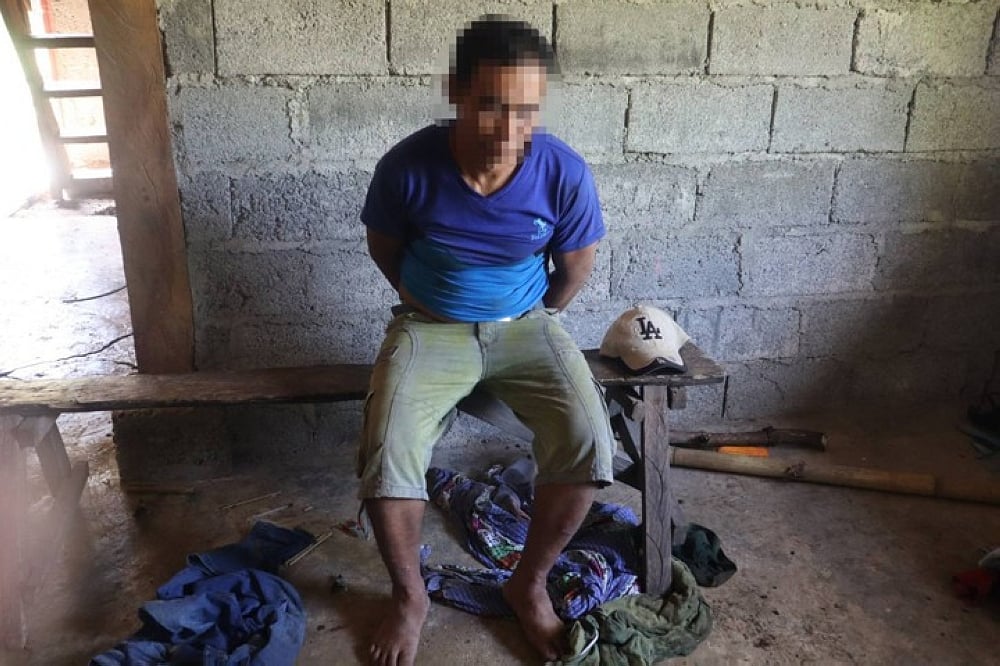 Fugitive arrested, bomb-making components seized