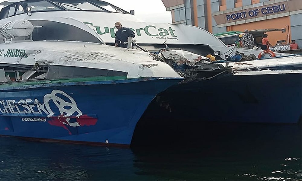 Cebu-Ormoc travel takes hit after Supercat ferry grounded
