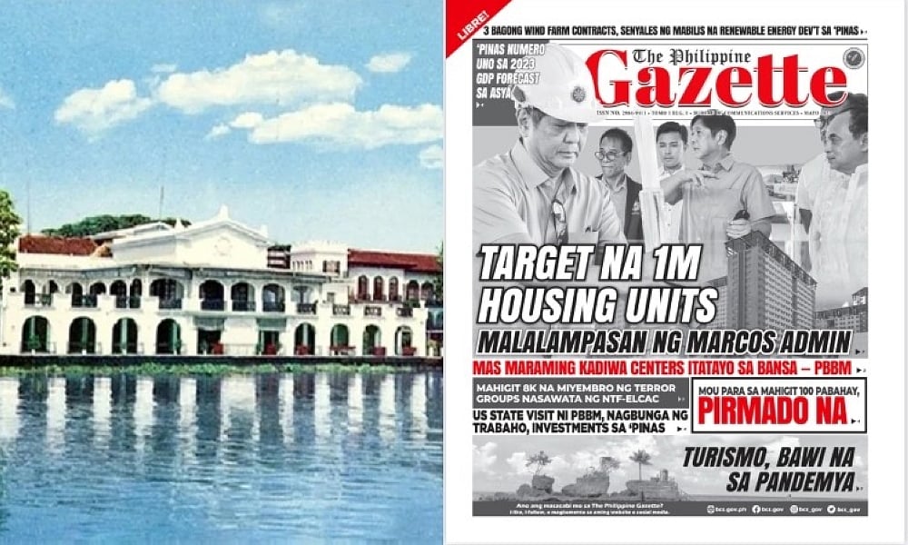 Malacañang to issue free newspaper about Marcos admins' programs, projects