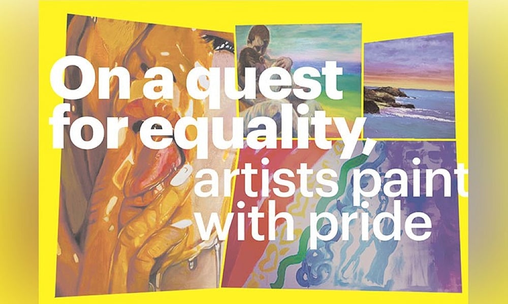 On a quest for equality, artists paint with pride