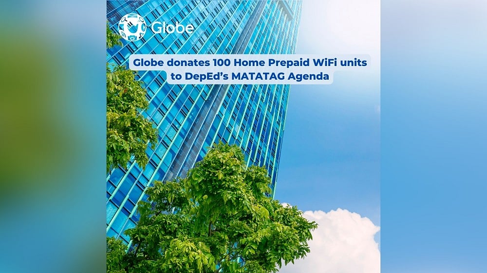 Empowering learning through connectivity: Globe donates 100 Home ...