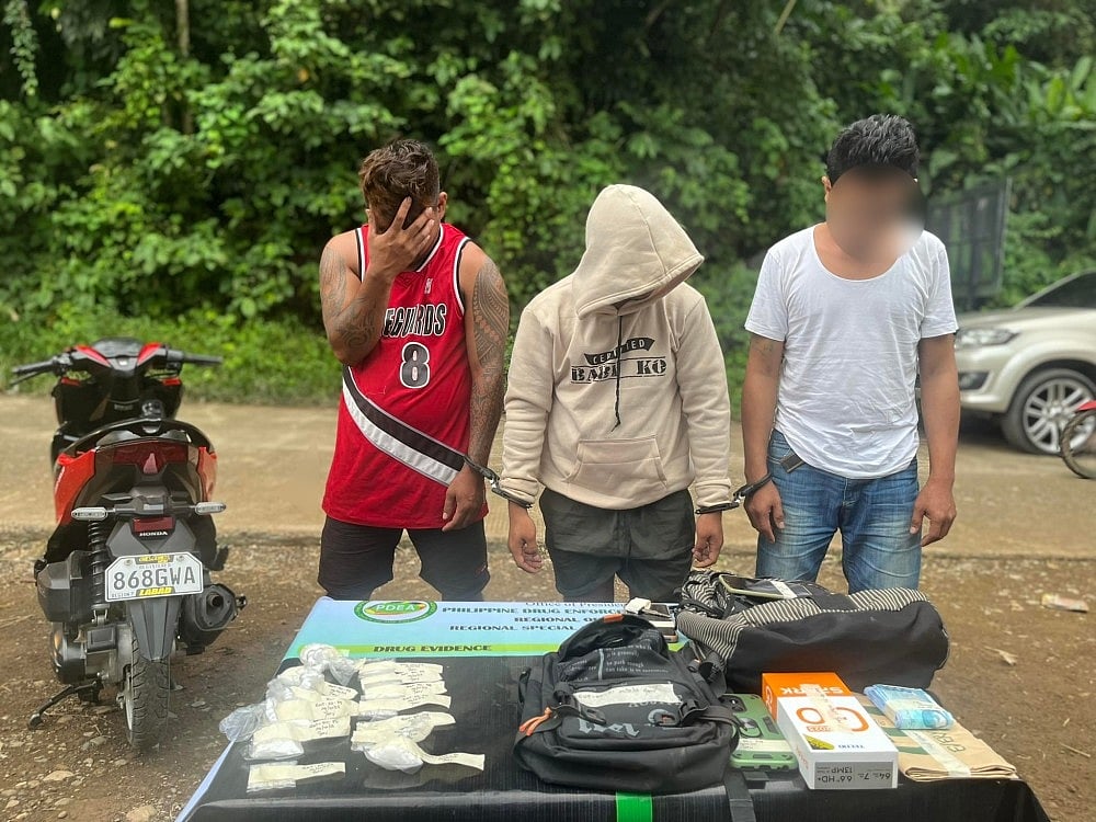 P1.9 million shabu seized, 5 persons nabbed in drug raids in Cebu City