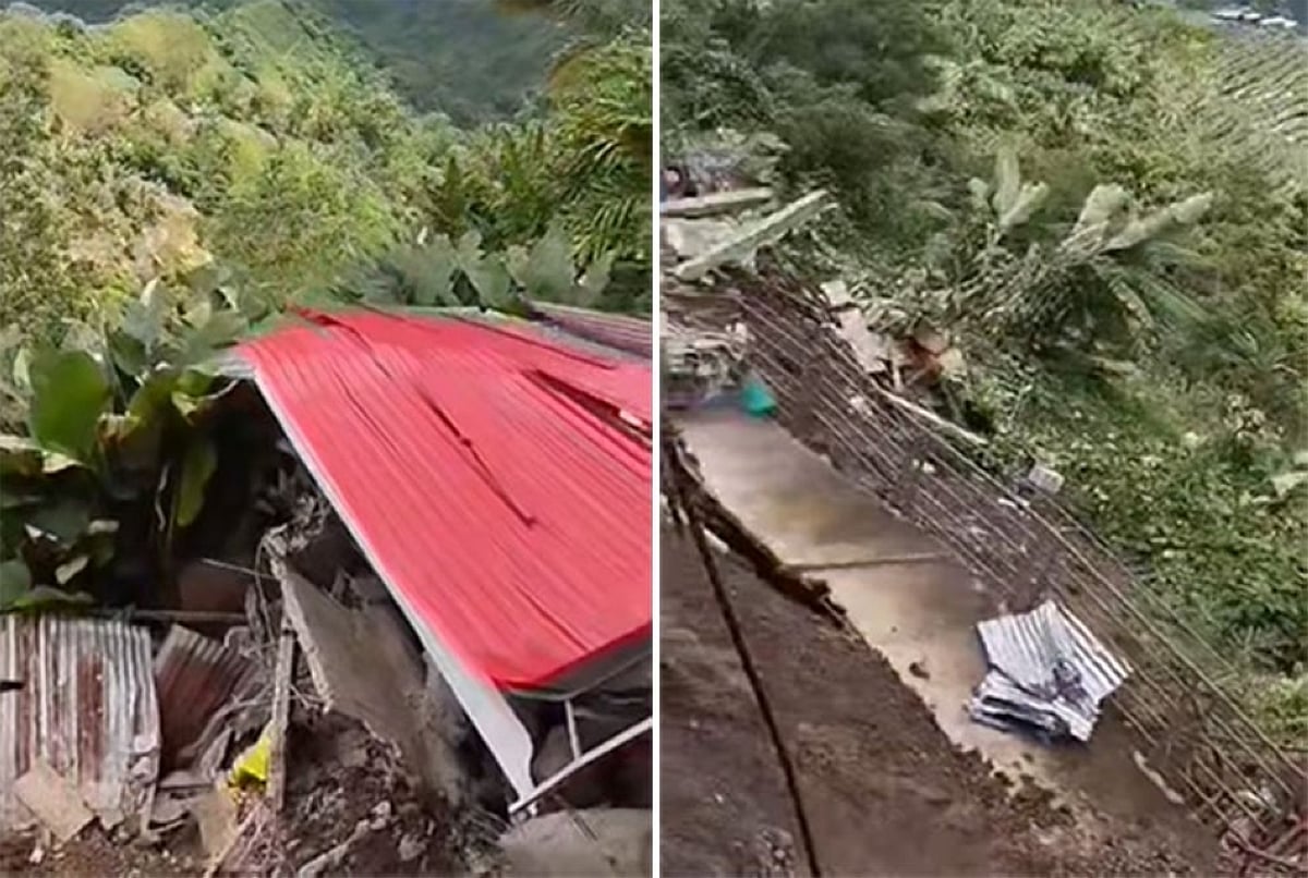 Sudlon Ii Landslide Displaces 13 Families Evacuation And Assistance