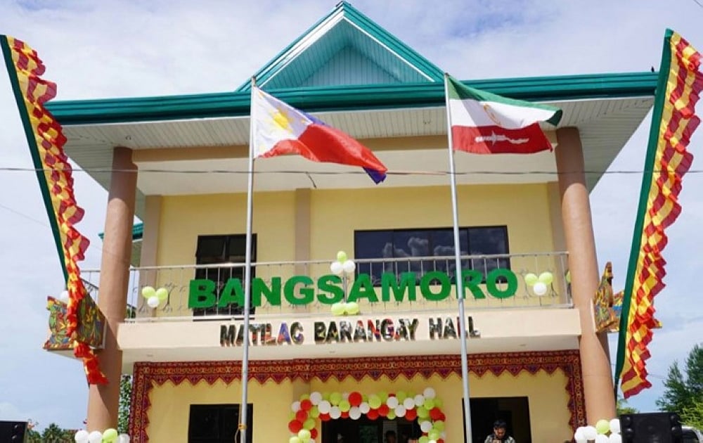 SGA village receives new barangay hall