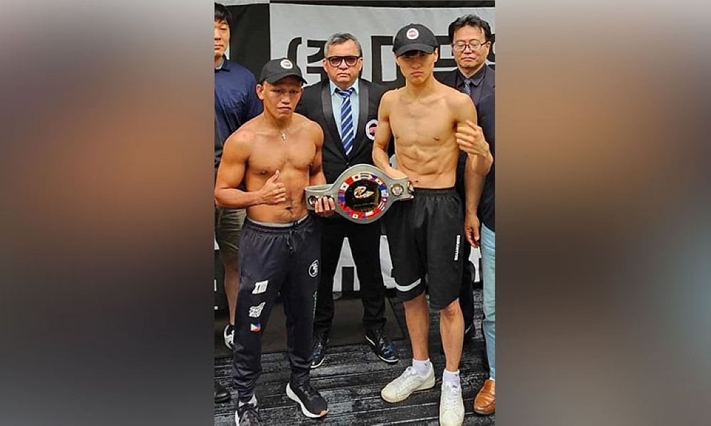 Melindo defends OPBF Silver belt vs. Kang