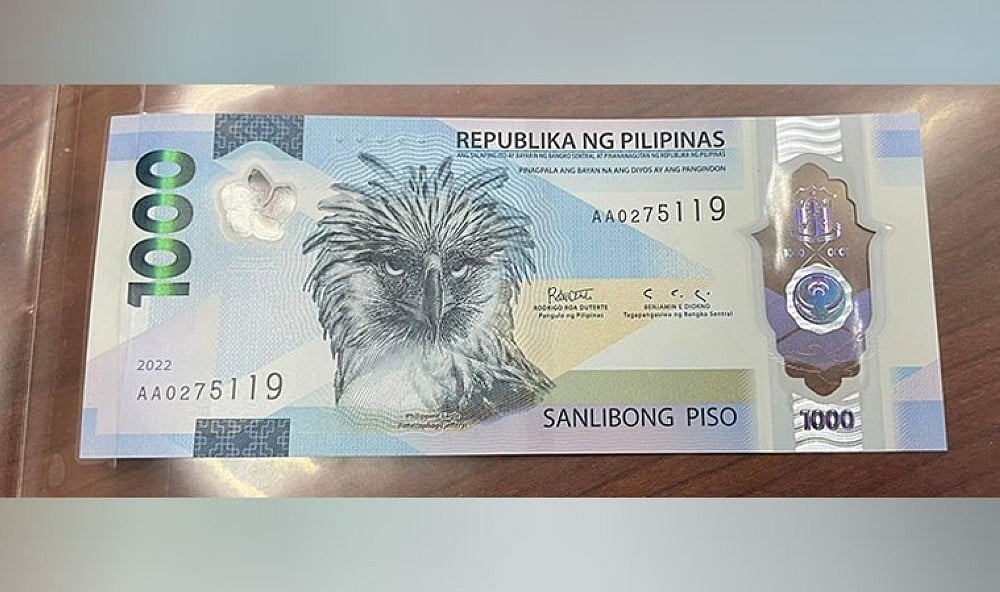 BSP: Folded P1,000 polymer banknotes still valid