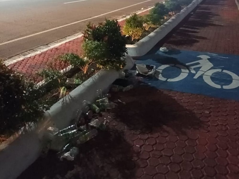 Cenro deploys sweepers on Davao Coastal Road