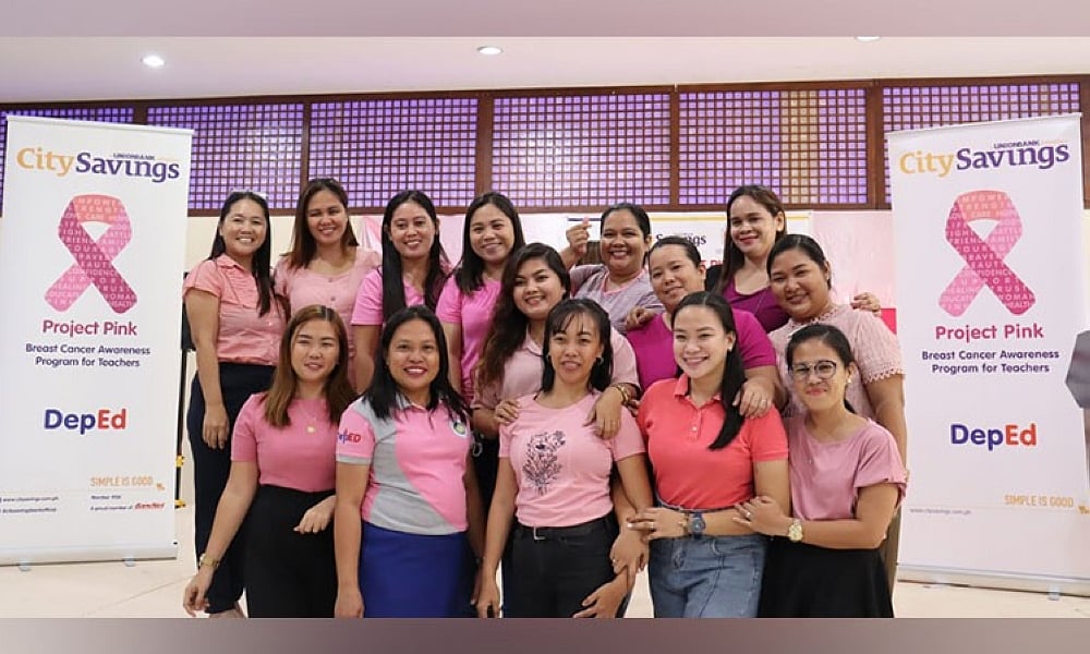 CitySavings, RAFI-EJACC midala sa Project Pink sa siyudad sa Carcar