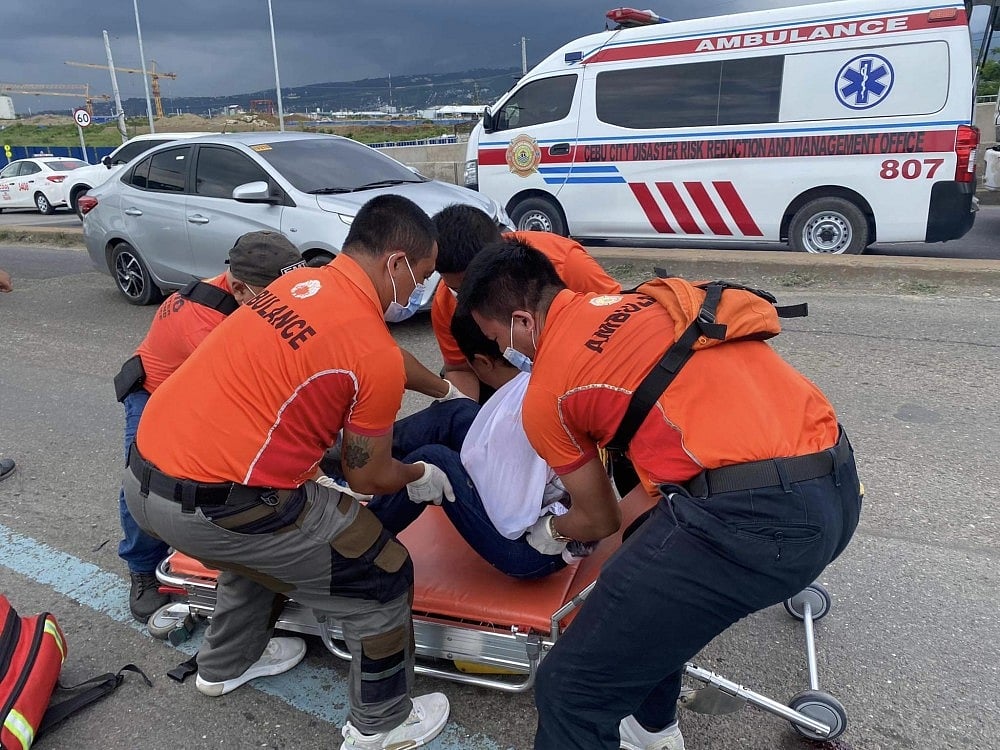 ‘Hubog’ nga drayber sa motor angol sa aksidente sa SRP