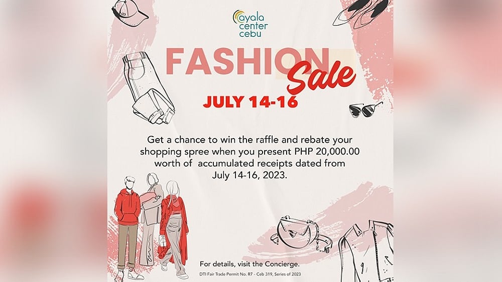 Upgrade your wardrobe during the Ayala Center Cebu Fashion Sale