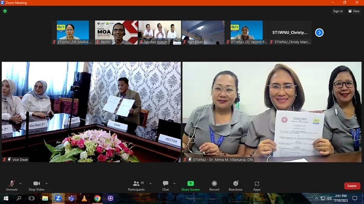 University in Indonesia enters into collaborative agreement with STIWNU University in Indonesia enters into collaborative agreement with STIWNU