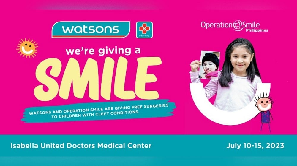 Caring beyond beauty: Watsons and Operation Smile Philippines transform ...
