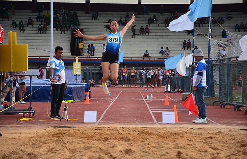 UC athlete bags 3 gold medals in Prisaa