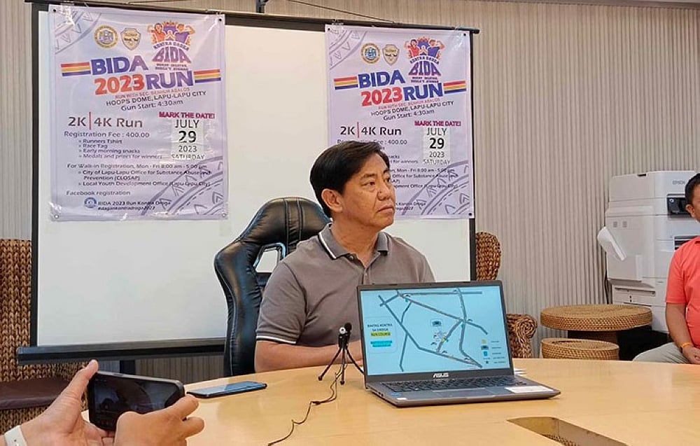 Bida fun run in Lapu-Lapu on July 29