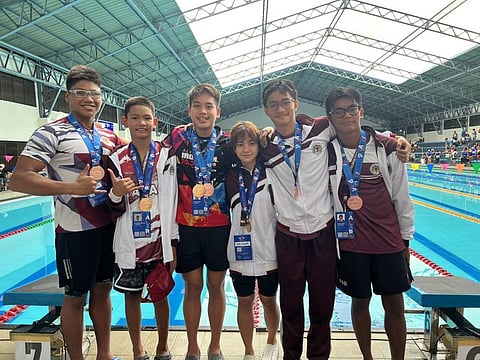 Davao Region's day 1 Palaro haul from swimming, arnis, and athletics