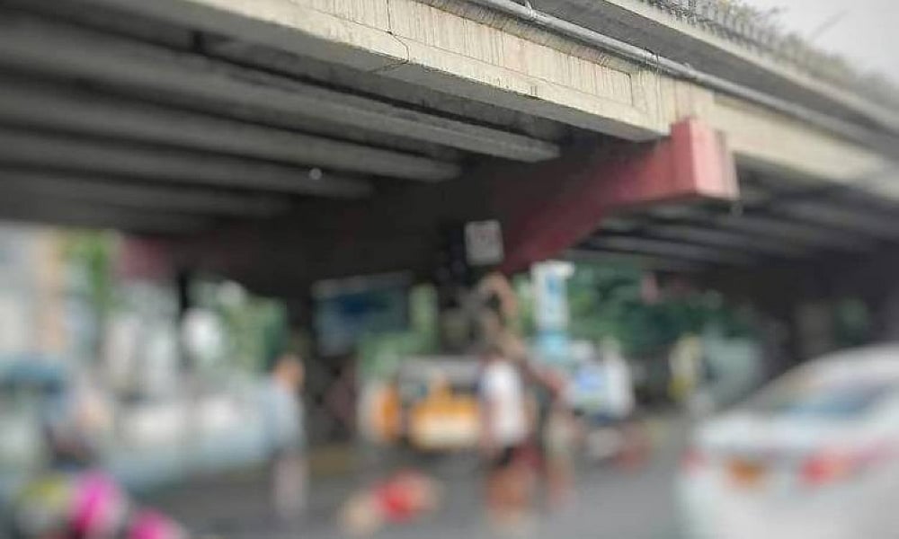 Man jumps off Agdao flyover and survives