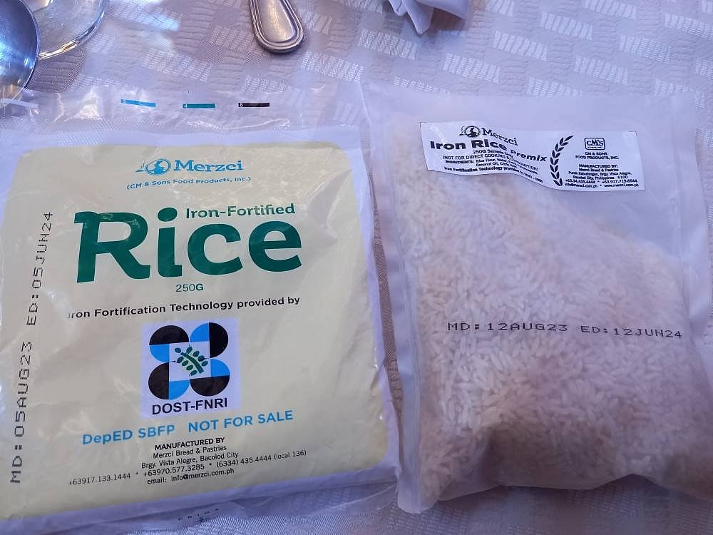 Merzci Launches Iron-Fortified Rice in Bacolod to Combat Malnutrition ...