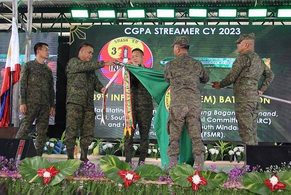 39IB receives CGPA’s Bayanihan Streamer Award