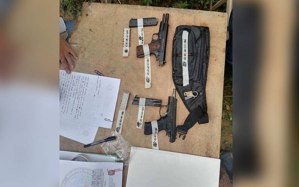 Suspect in Capitol Site robbery nabbed, yields guns