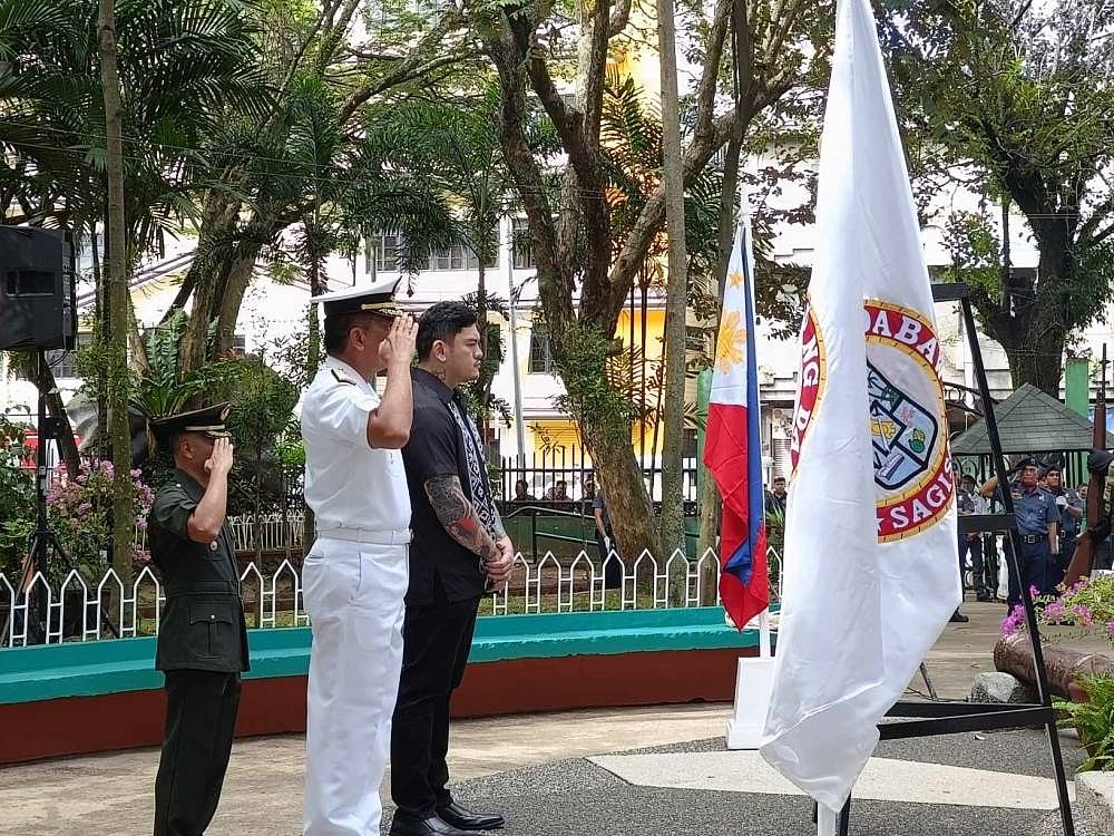 Mayor Baste pays tribute to past, present heroes