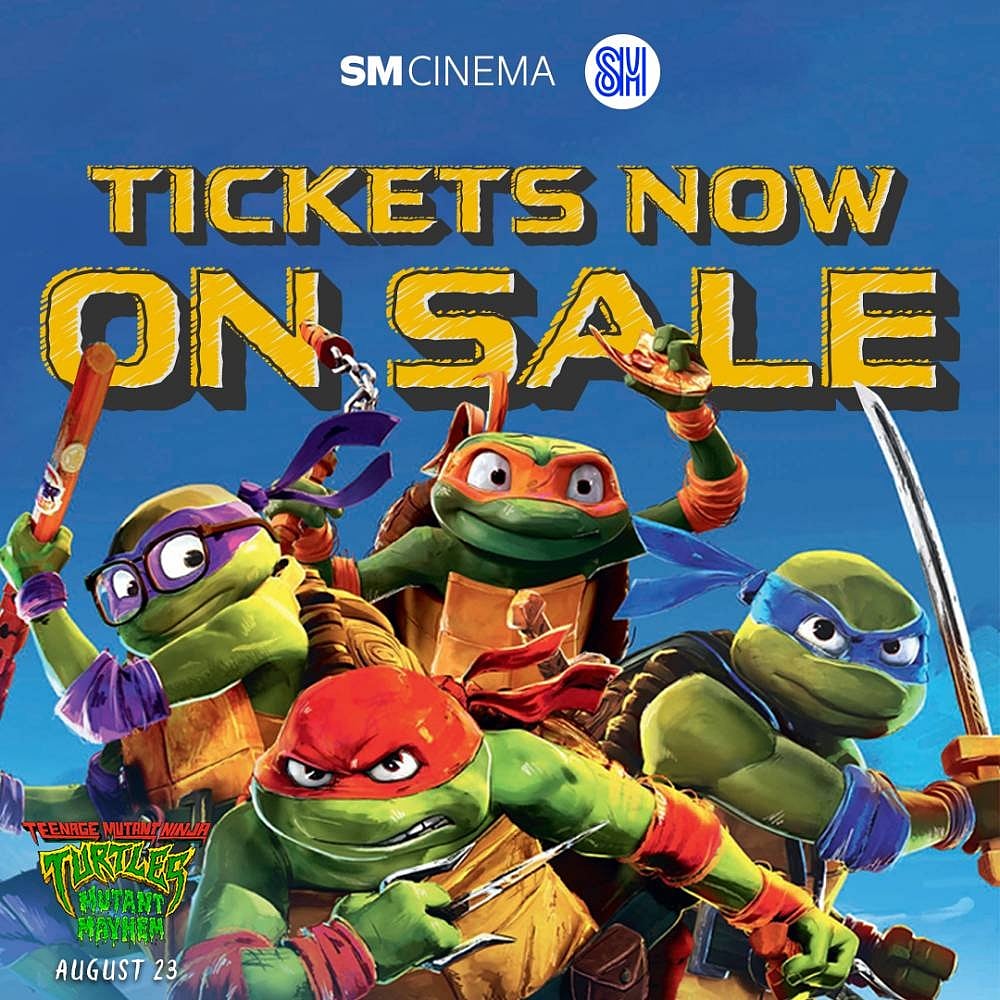 Teenage Mutant Ninja Turtles: Mutant Mayhem arrives at SM Cinema
