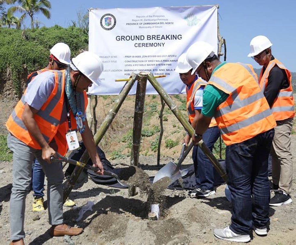 DA-PRDP builds P45-M water system in Zambo Norte town