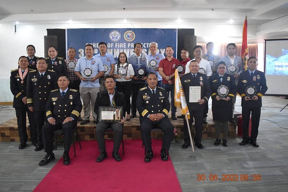 BFP-Davao marks 32nd anniversary