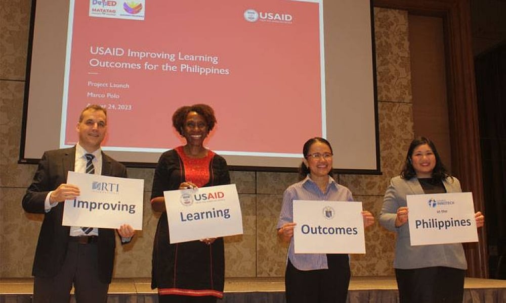 US launches P283-M education project