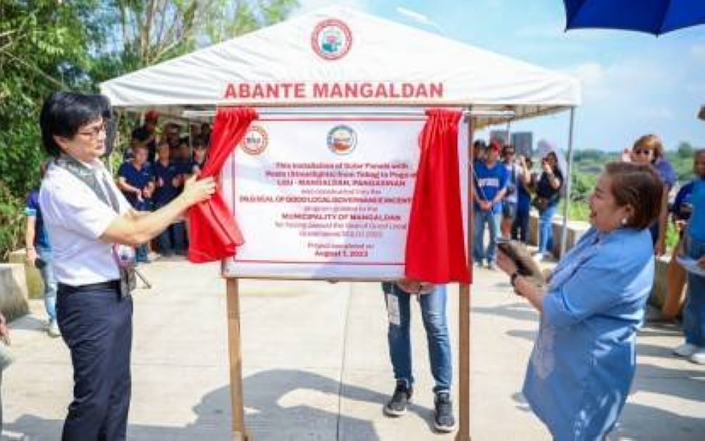P5-M street lighting project to boost Pangasinan town's security