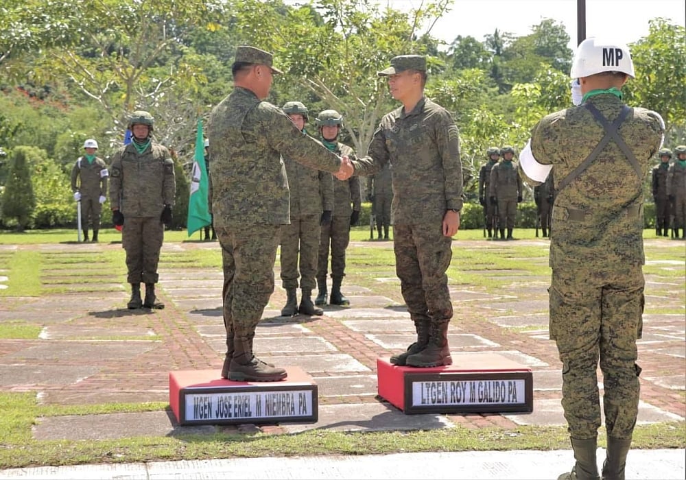 FPRRD, PH Army commander lead change of command in 10th ID