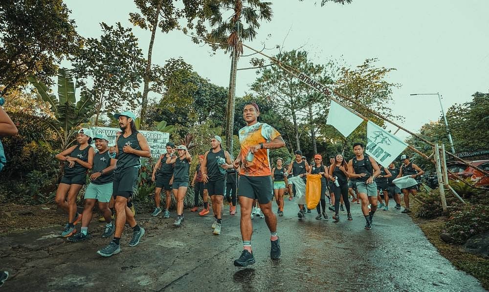 Victorias LGU, outdoor apparel brand collab in community trail run