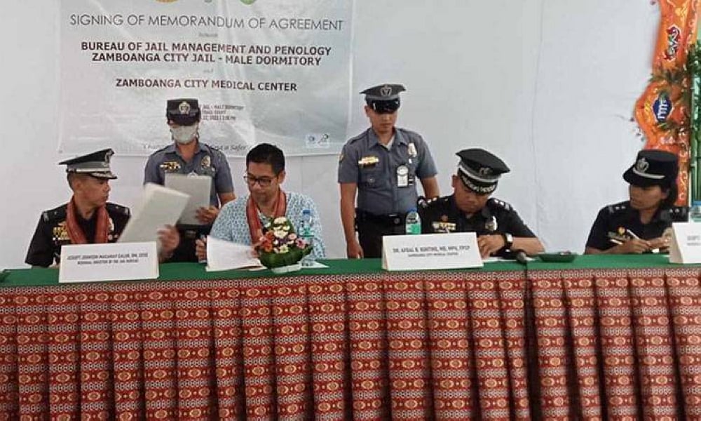 Zamboanga hospital, jail ink telemedicine pact