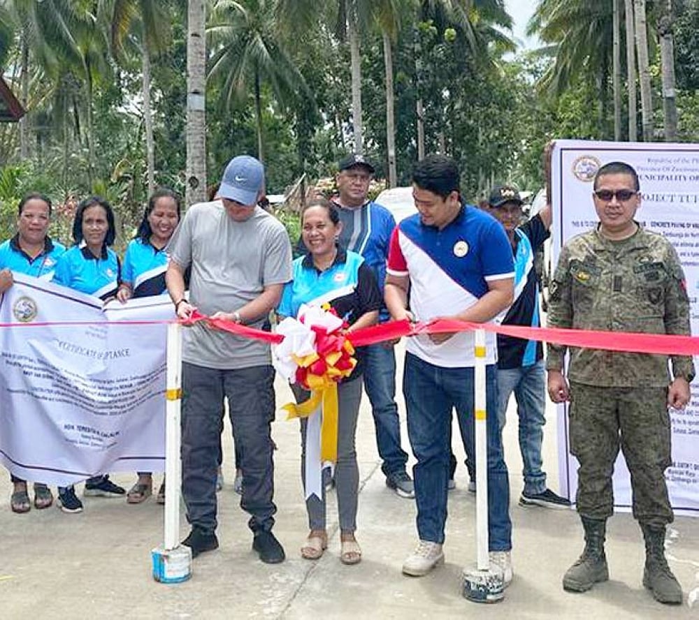 4 villages in Zamboanga del Norte town get projects