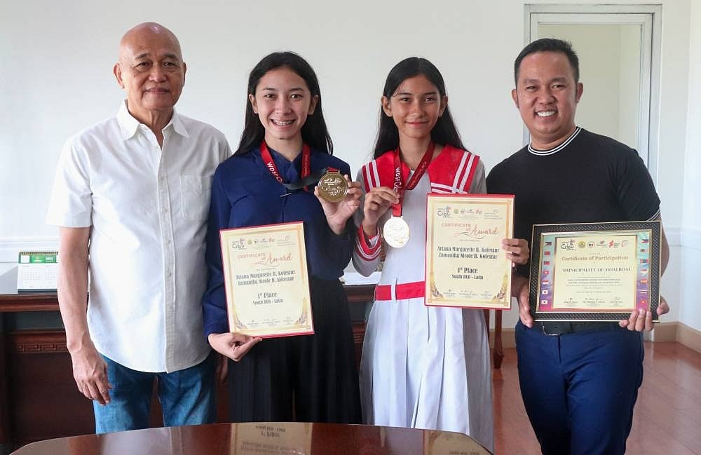 Team Moalboal grabs gold medalin Youth Duo Latin