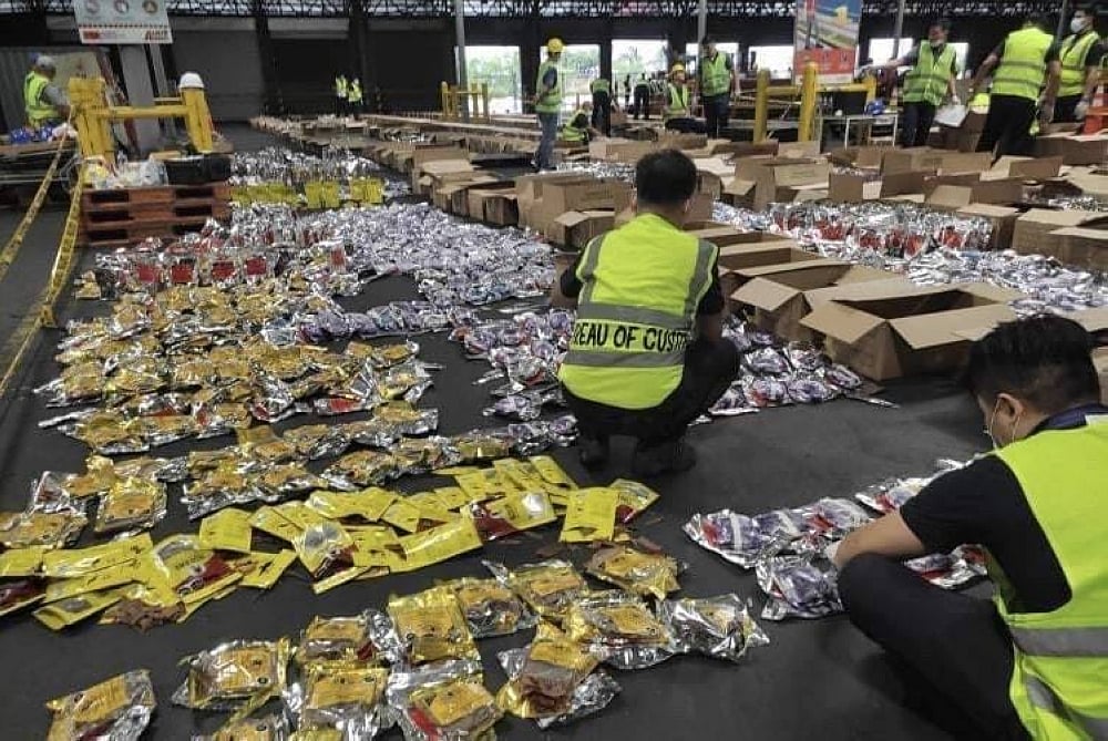 Shabu found in shipment valued at P2.19 billion