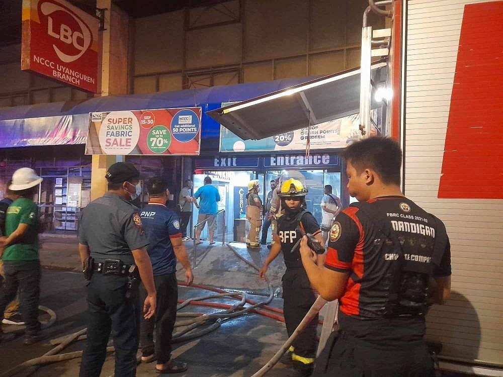 P150-K damages at NCCC fire