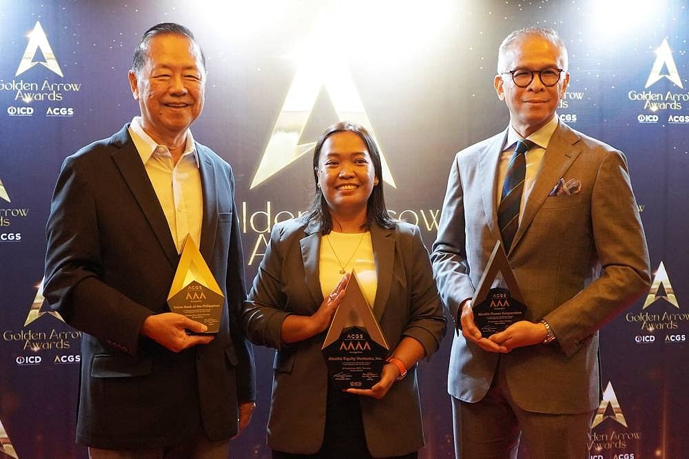Aboitiz Group nakakuha og triple Golden Arrow Awards