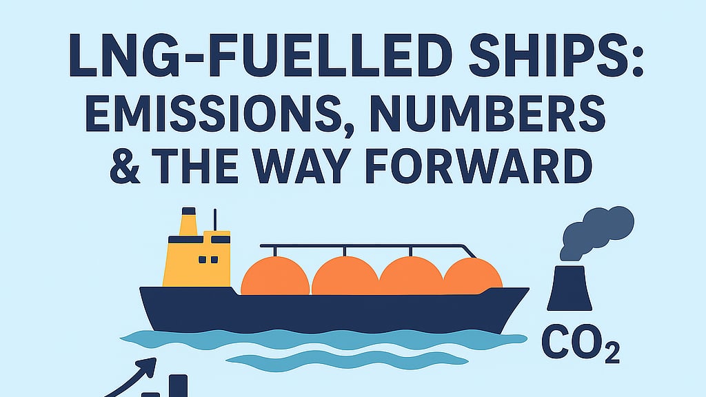 How LNG-fuelled Ships can Cut Emissions — and Where the Trade-offs Lie