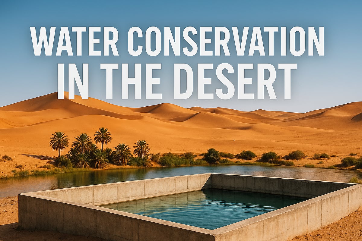 Water Conservation in the Desert: Innovations Sustaining Life in Arid ...