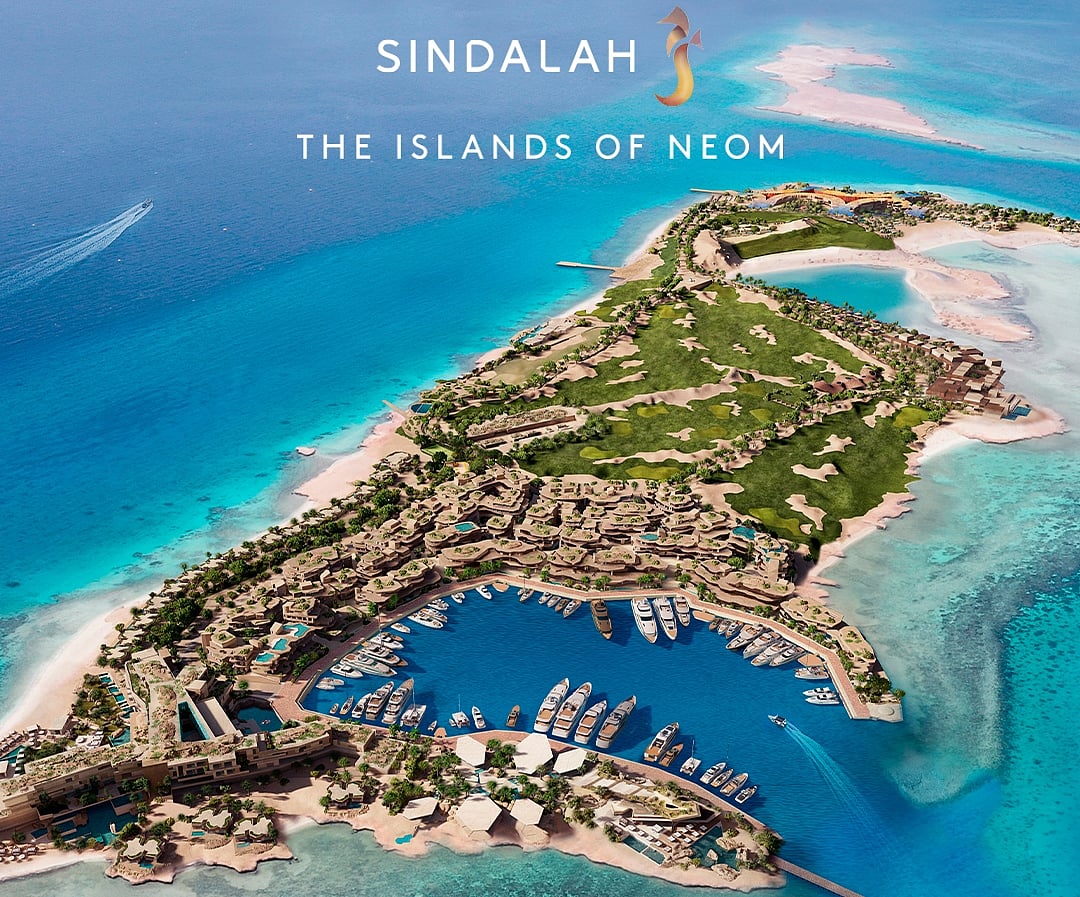 HRH Mohammed bin Salman Announces NEOM's Island Development - Sindalah