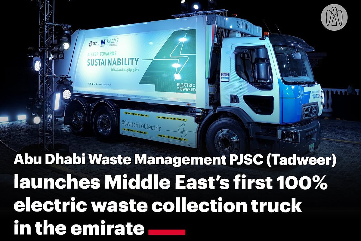 Tadweer Launches Middle East’s First 100% Electric Waste Collection ...