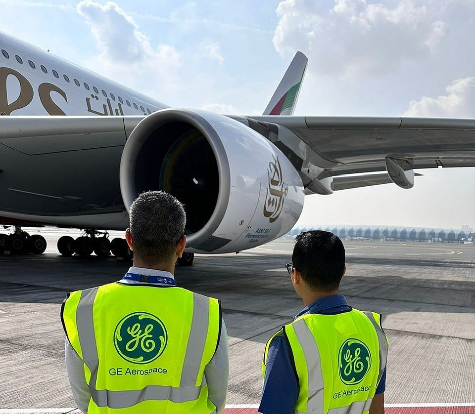 GE Aerospace & Partners Test 10 Different Aircrafts with 100% SAF
